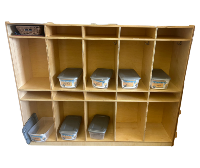 Wooden Cubby Unit – The Care Cart